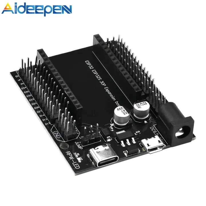 Aideepen ESP32 Super Breakout Board Expansion Board 3 Types Outputs for ...