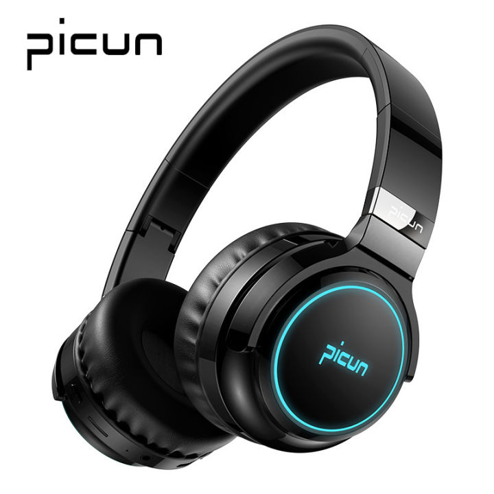Picun B2 B26 Pro Bluetooth 5.3 Headphones 40H Play time Touch Control ...