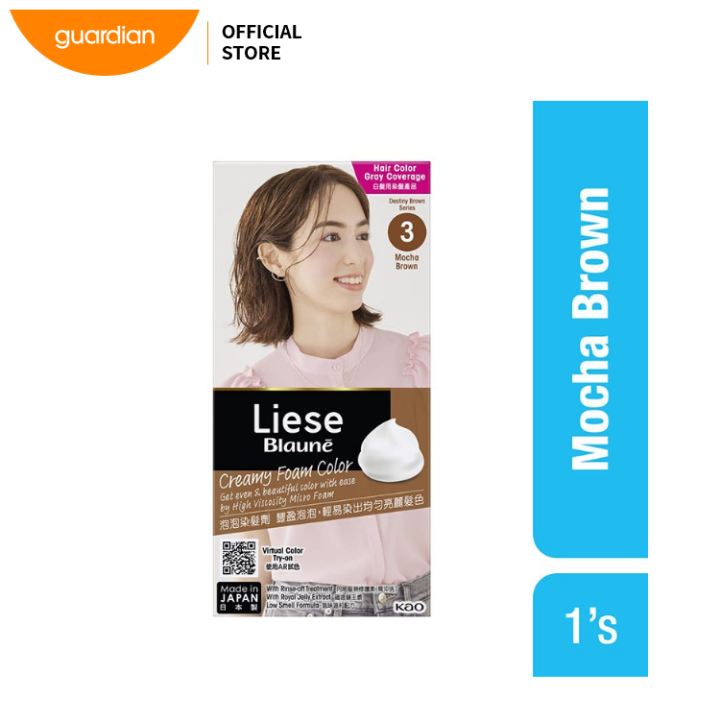 Liese Blaune Creamy Foam Mocha Brown | Lazada