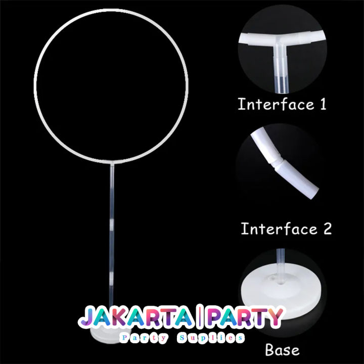 Standing Tiang Dekorasi Balon Bulat / Standing Balon Bentuk Lingkaran ...