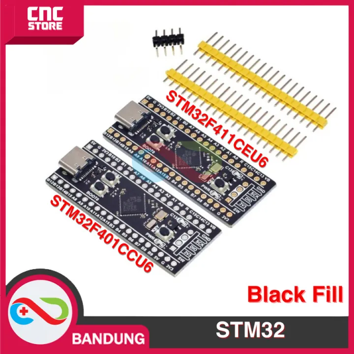 STM32 STM32F4 STM32F411CEU6 STM32F401CCU6 ARM Cortex M4 USB Type C | Lazada Indonesia