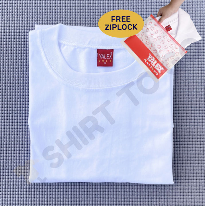BESTSELLING!! WHITE YALEX Plain T Shirt for Men and Women KIDS and ...