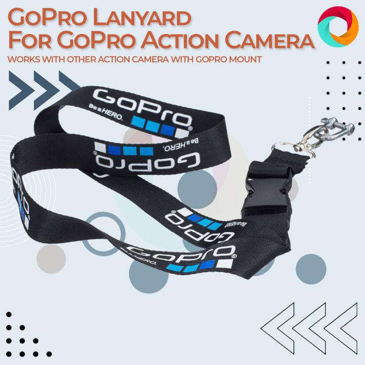 Shoot Gopro Lanyard Strap Neck ID Lace for GoPro Hero 3 4 5 6 7 8 9 ...