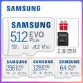 Samsung EVO Plus /128GB/256GB/512GB/1TB/2TB Micro SD Card - Class 10 ...