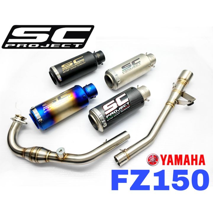 Exhaust SC Project FZ150 Yamaha Full System Tabung Muffler FZ150I ...