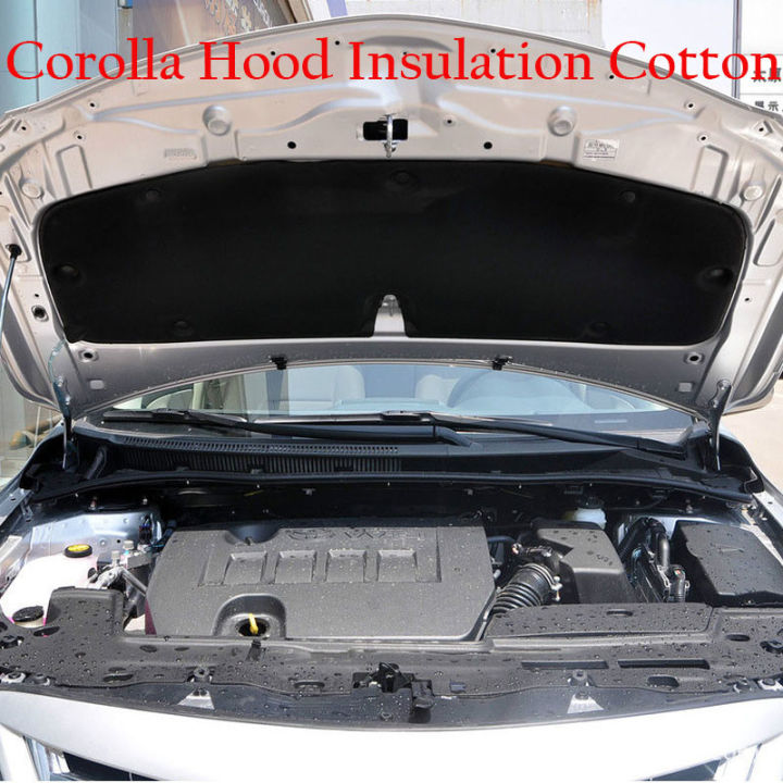 Car Hood Heat Insulation Cover for Toyota Altis 2001-2021 Front Engine ...