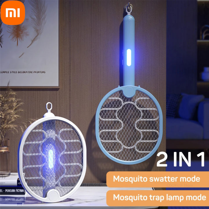Xiaomi Mosquito Racket Foldable Mosquitos Killer Lamp USB Rechargeable ...