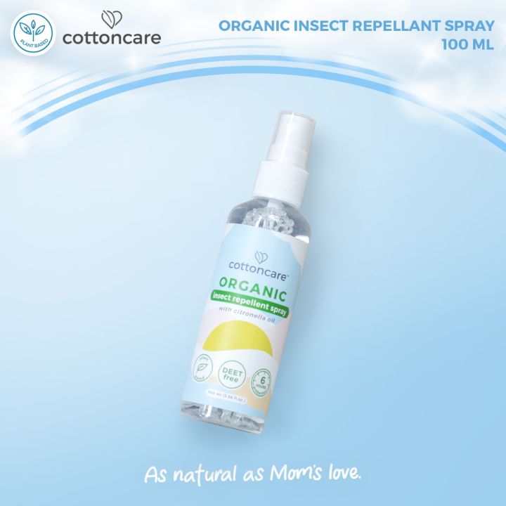 Cottoncare™ (100ML) Organic Citronella Mosquito Repellant Spray DEET ...