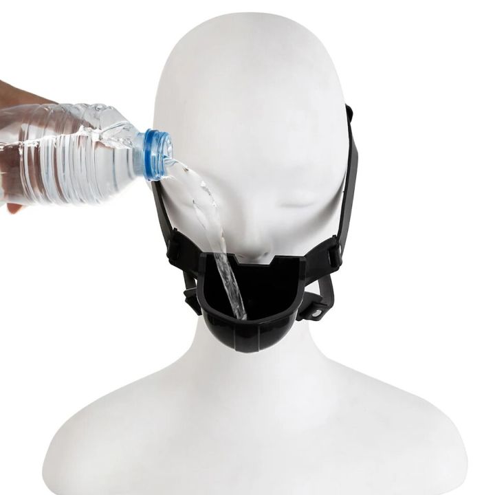 [Privacy]Funnel Oral Enema Drool Plug Gags Bondage Head Harness BDSM ...