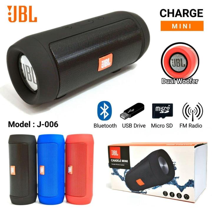 MURAH COD!!! Speaker Bluetooth Portable Mini Charge J-006 Wireless ...