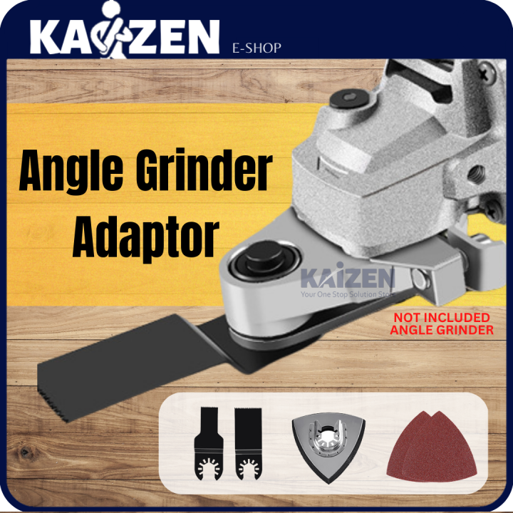 Angle Grinder Adaptor for 4" M10 Angle Grinder Oscillating Tool Kit Adapter Converter Angle ...