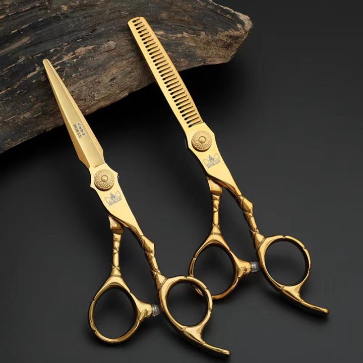 【Value Bundle】 Firesmith Haircut Scissors Flat Thinning 20cm | Lazada.co.th