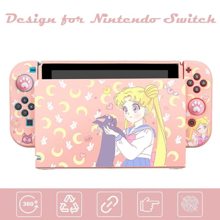Nintendo Switch Console Cute Carton Switch Case Skin Housing Shell ...
