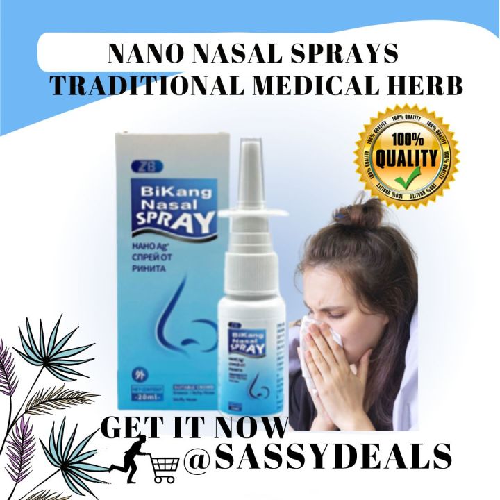 Nano Nasal Sprays Chronic Rhinitis Sinusitis Spray Chinese Traditional Medical Herb Spray ...