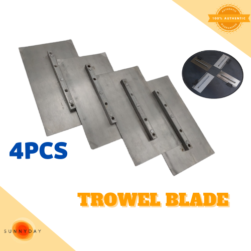 Heavy Duty Replacement Parts Trowel Blade 4 pcs | Lazada PH