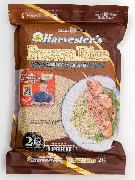 HARVESTER'S BROWN RICE 2KG | Lazada PH