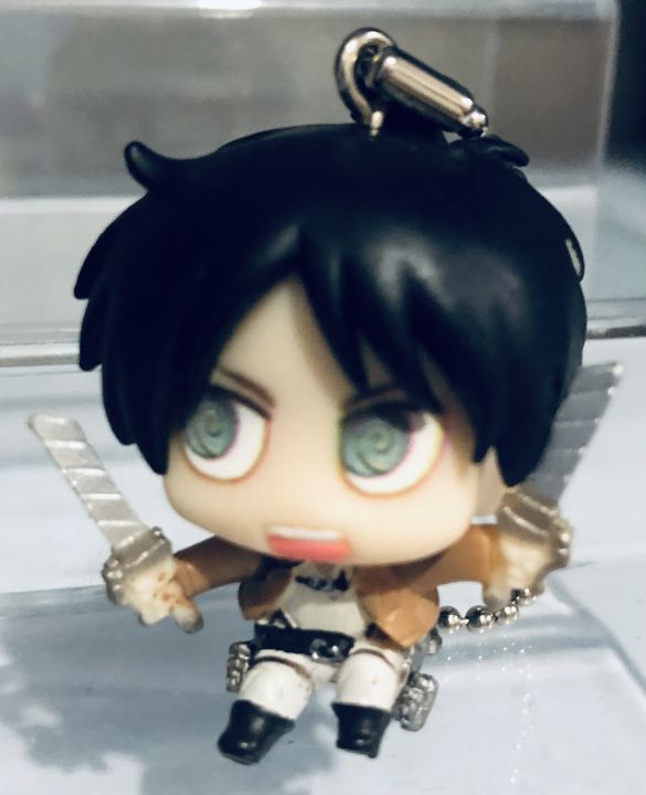 Attack on Titan - Shingeki no Kyojin - Eren Yeager 2 - Chibi Keychain ...