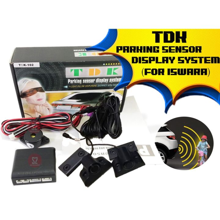TDK Reverse Sensor System ISWARA 2 Eyes 23mm Parking Reverse Sensor ...