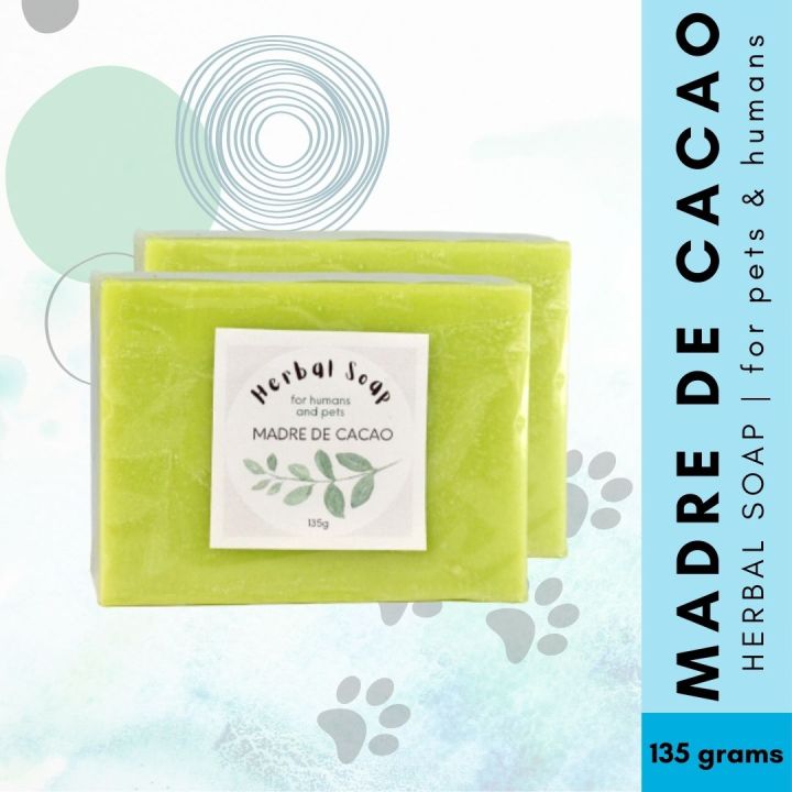 COD Herbal Soap - Pure & Natural Madre De Cacao Soap For Dog 135g Dog ...