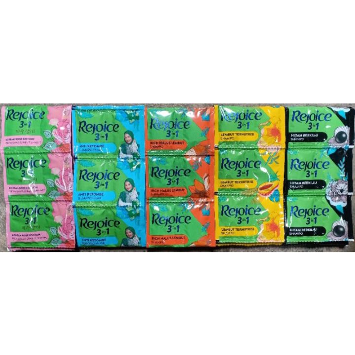 Sampo Rejoice Renceng 24 Sachet Varian Random | Lazada Indonesia Sampo Rejoice Renceng 24 Sachet Varian Random | Lazada Indonesia
