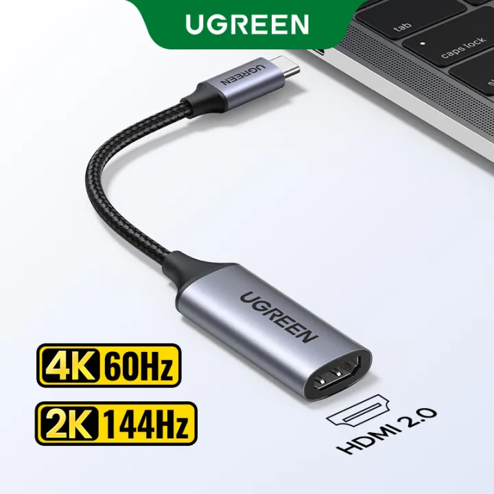 Cáp UGREEN USB Type C sang HDMI 4K cho TV DAC Bộ chuyển đổi USB C HDMI ...
