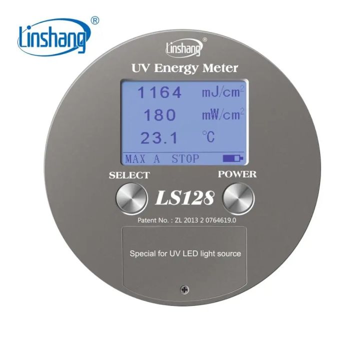 LS128 Linshang UV Energy Meter UV Power Puck Integrator with Power Temperature Curve Energy for ...
