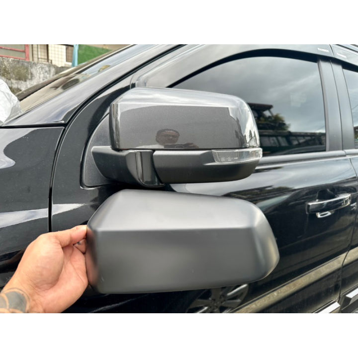 Ford Ranger 2023-2024 Side Mirror Cover Black | Lazada PH