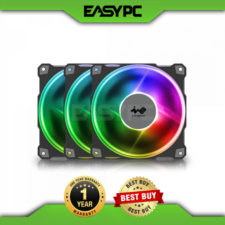 EasyPC | InWin Chassis Fan JUPITER AJ120 3 in 1 ARGB, Brand new ...