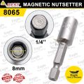 Magnetic Nut Setter 8mm (5/16") 1/4" Shank | Tek Screw Adapter ...