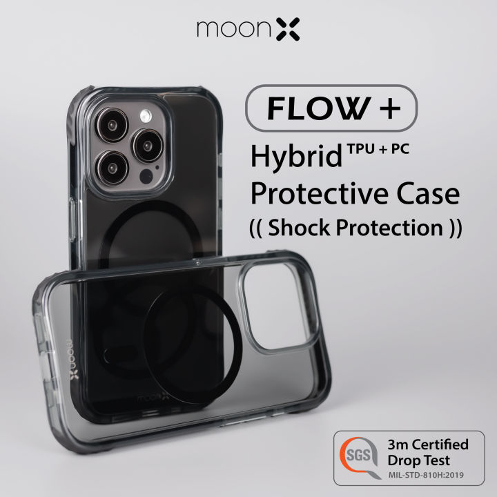 [MoonX] FLOW+ Case for iPhone 16/ 15/ Pro/ Pro Max/ Plus Tinted ...