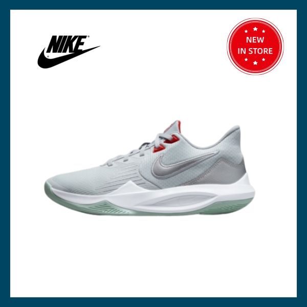 Nike Men's Precision V Basketball Shoes - Pure Platinum （100% Original ...
