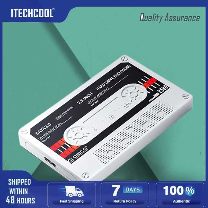 2.5 Inch SSD Enclosure SATA To USB3.0/Type-C3.1 Disk Shape External SSD ...