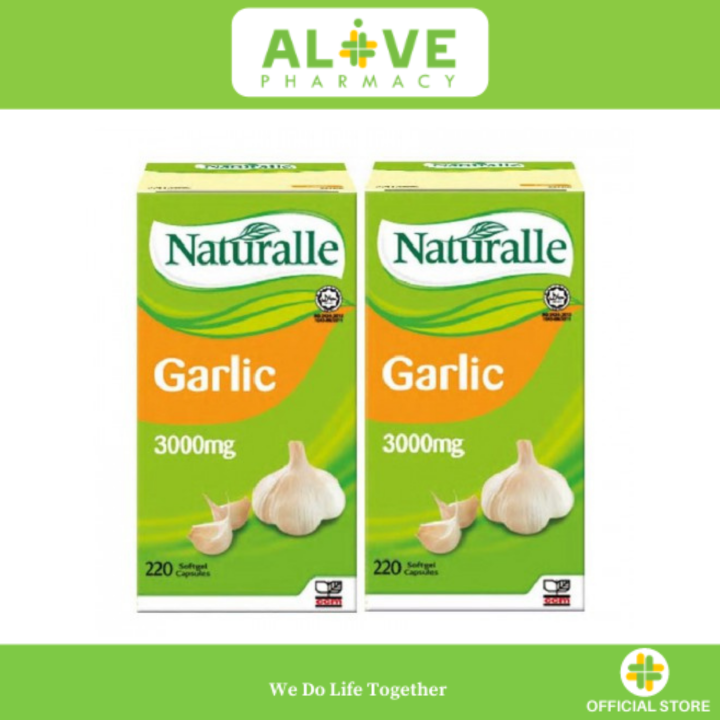 NATURALLE GARLIC 3000MG 200S+220S | Lazada
