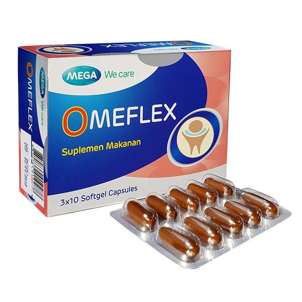 VITAMIN OMEFLEX ISI 30 TABLET OMEFLEX - Mega We Care - Isi 30 Kapsul ...