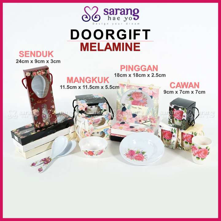 Doorgift Wedding Murah Bajet Borong Kahwin Piring Senduk Mangkuk ...