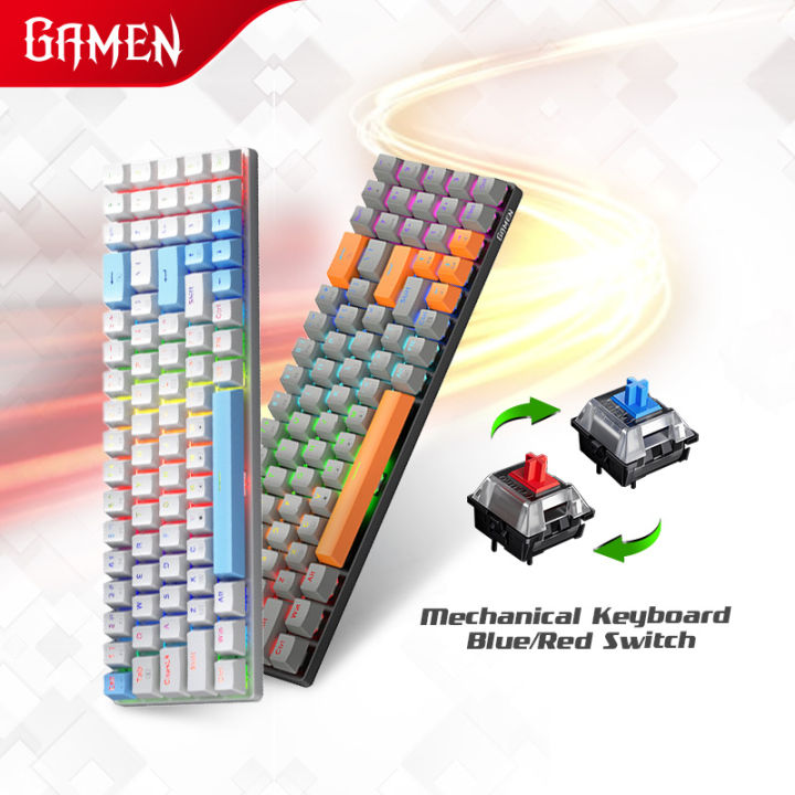 ROBOT x GAMEN Titan Elite Keyborad Gaming Mechanical RGB Pluggable ...