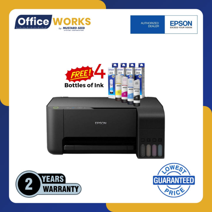 Epson Printer / EcoTank L3210 MFP / All-in-One Ink Tank Printer ...