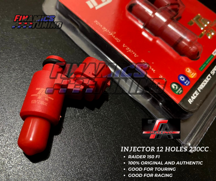 INJECTOR 12 HOLES 230CC RAIDER 150 FI ORIGINAL TA RACING | Lazada PH