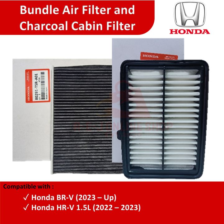 Bundle Air Filter and Charcoal Cabin Filter for Honda BR-V (2023 - Up ...