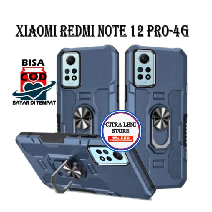 CASING HP REDMI NOTE 12 PRO 4G CASE ROBOT HIT EYE RING CASING STANDING ...
