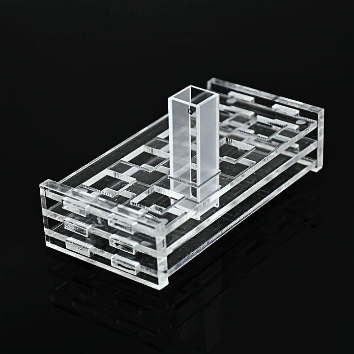 Cuvette Stand Plexiglass Rack For Glass Quartz Cuvette (Liquid Sample ...