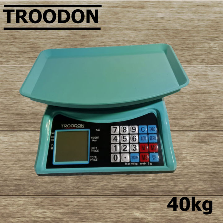 timbangan duduk digital TROODON Timbangan Duduk Digital 40 kg PVC ...