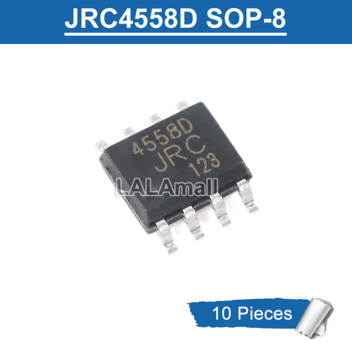 10pcs JRC4558D 4558D JRC SOP-8 SMD Dual Operational Amplifier Chip IC Original | Lazada PH
