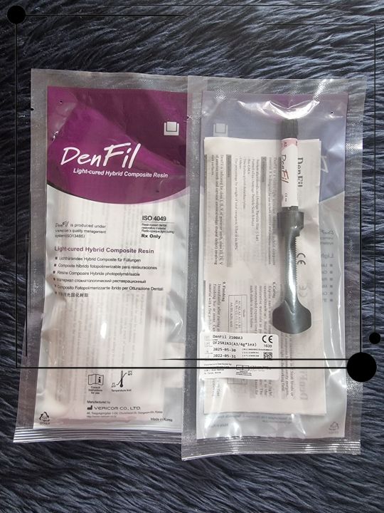 Denfil Dental Flowable Composite Light-cured Packable Hybrid Composite ...