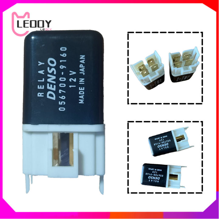 Toyota Denso 4-terminal Relay 12v (Black) 056800-2440 Surplus Denso ...