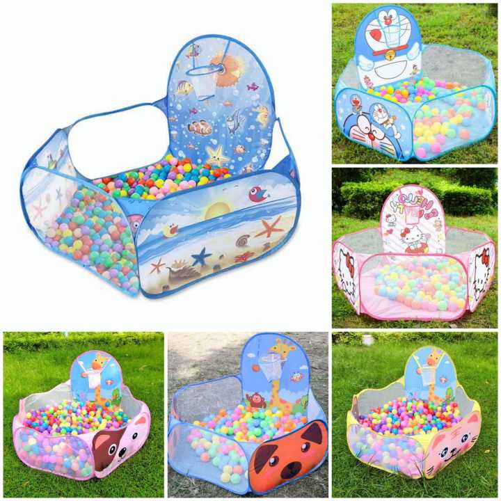 Kolam Mandi Bola, Keranjang Mandi Bola, Keranjang Basket Bola | Lazada ...