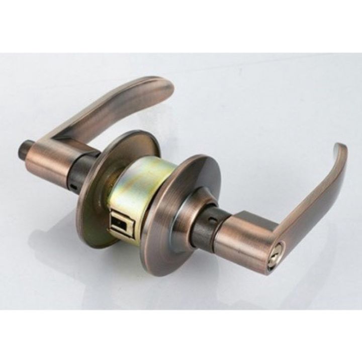 HEAVY DUTY TUBULAR LEVER HANDLE ENTRANCE LOCK SET | Lazada