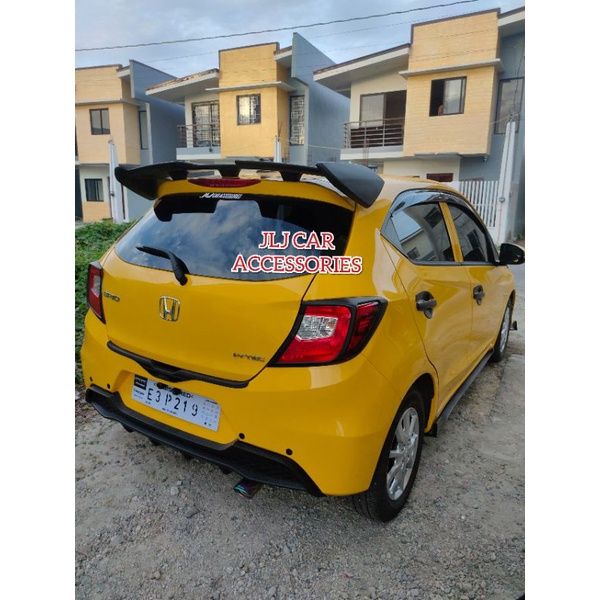 HONDA BRIO Spoiler...URBANITE SPOILER (matte black,no paint) | Lazada PH