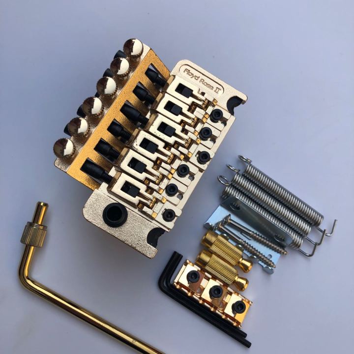 Floyd Rose Golden 6 string Tremolo System Pull String Plate Bridge For ...