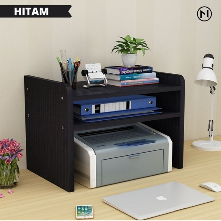 Nanhayu Jater - Meja Printer / Dudukan Printer Dilengkapi Dengan Rak ...
